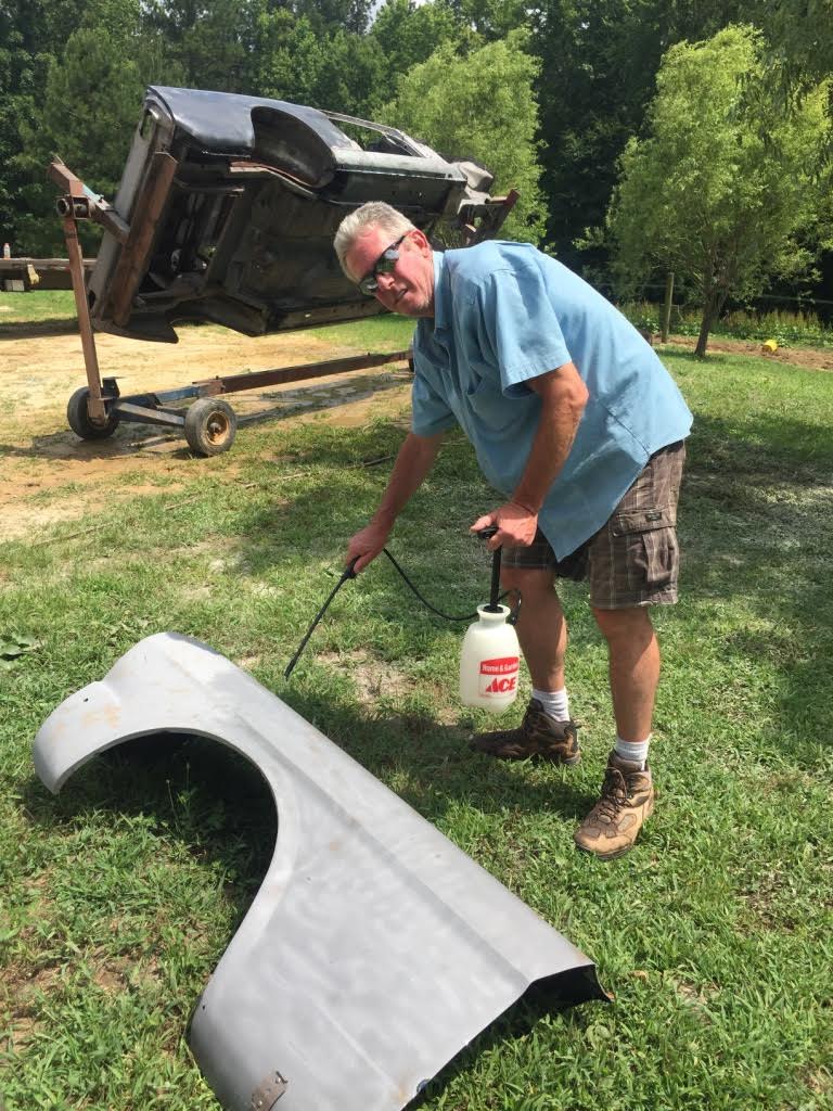 Rust or Paint Removal from Cars or Trailers - EcoTek